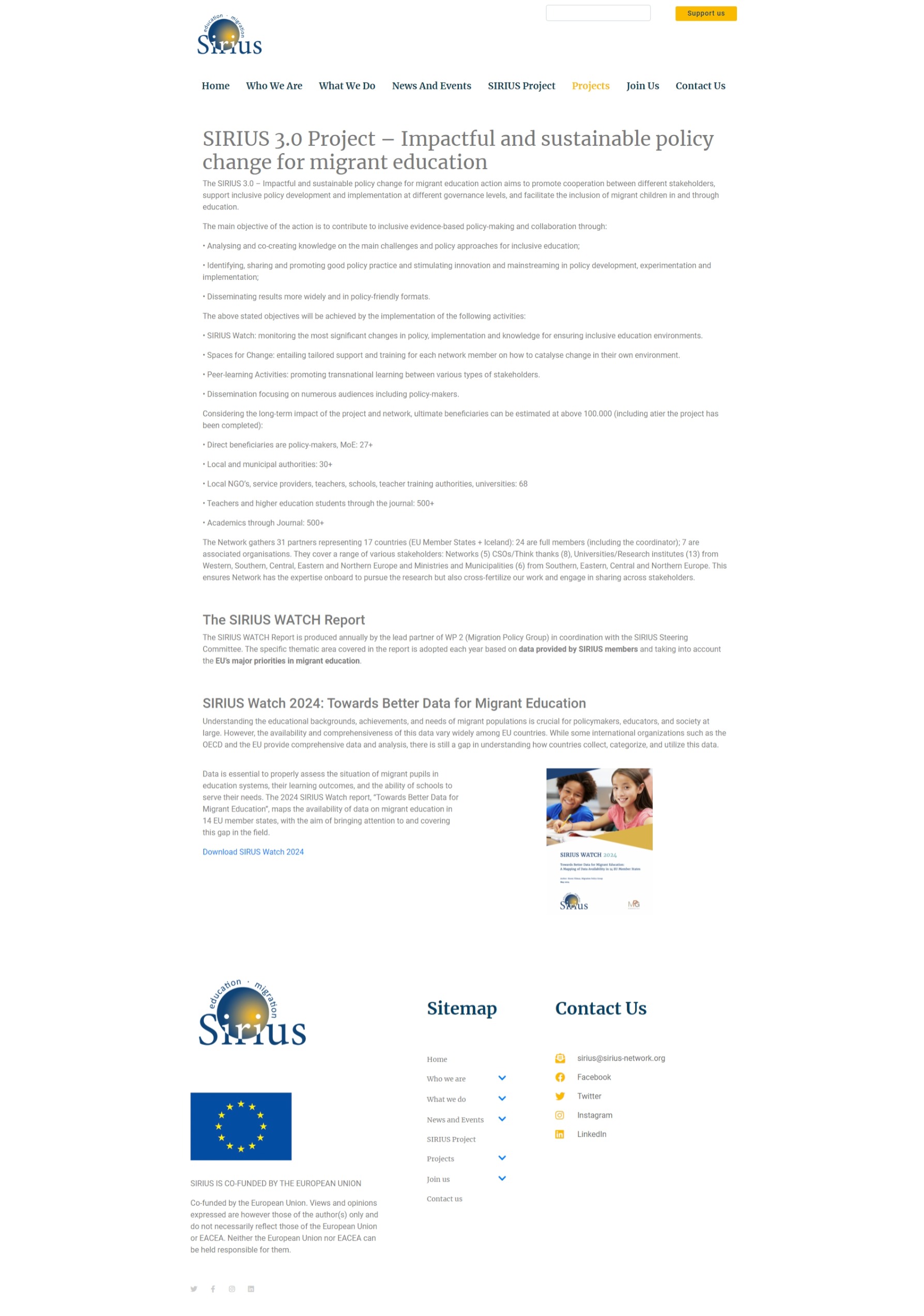 SIRIUS 3.0 Project - Leadership for Diversity